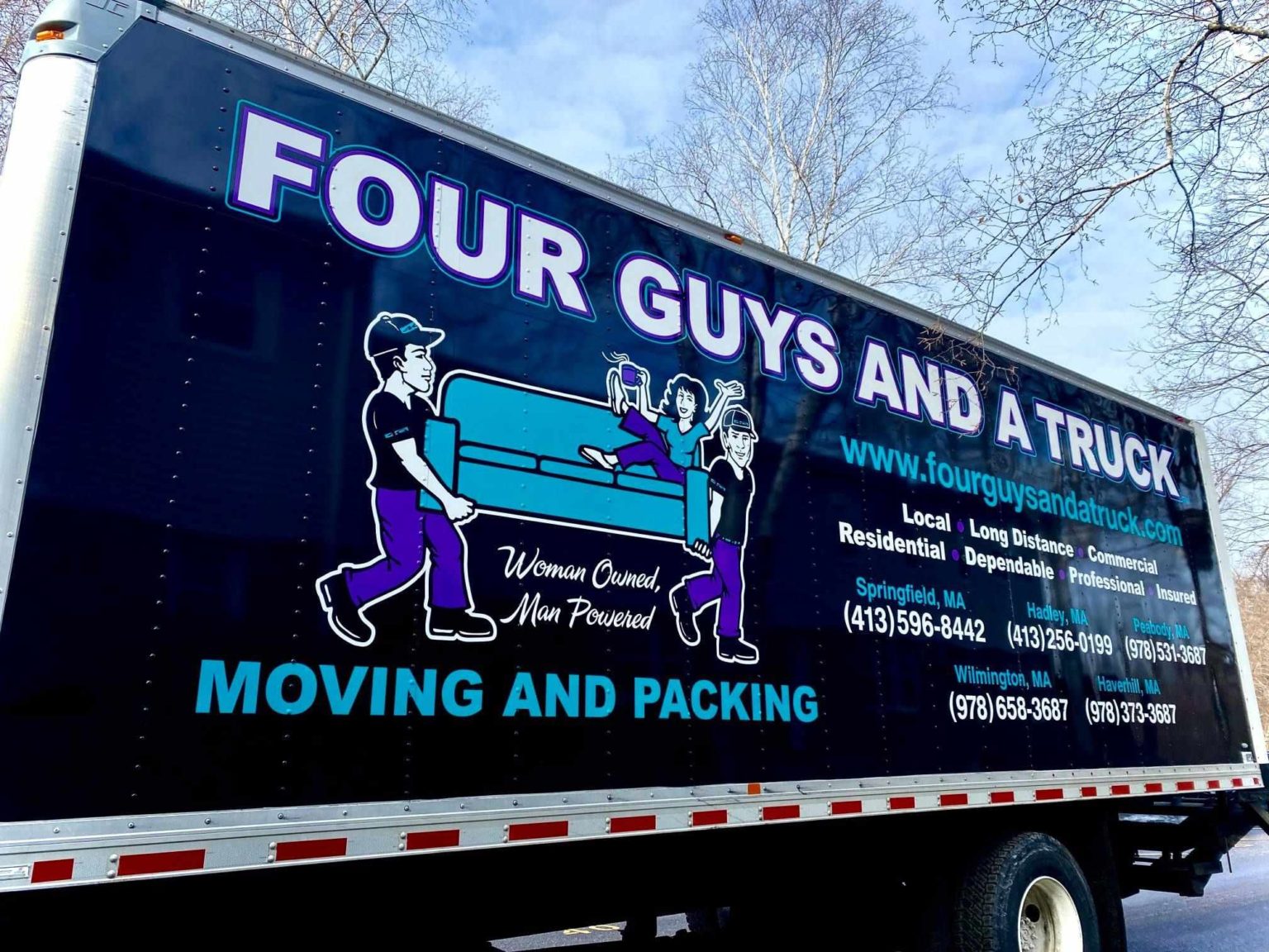 Local Moving | Four Guys and a Truck | Professional Movers MA